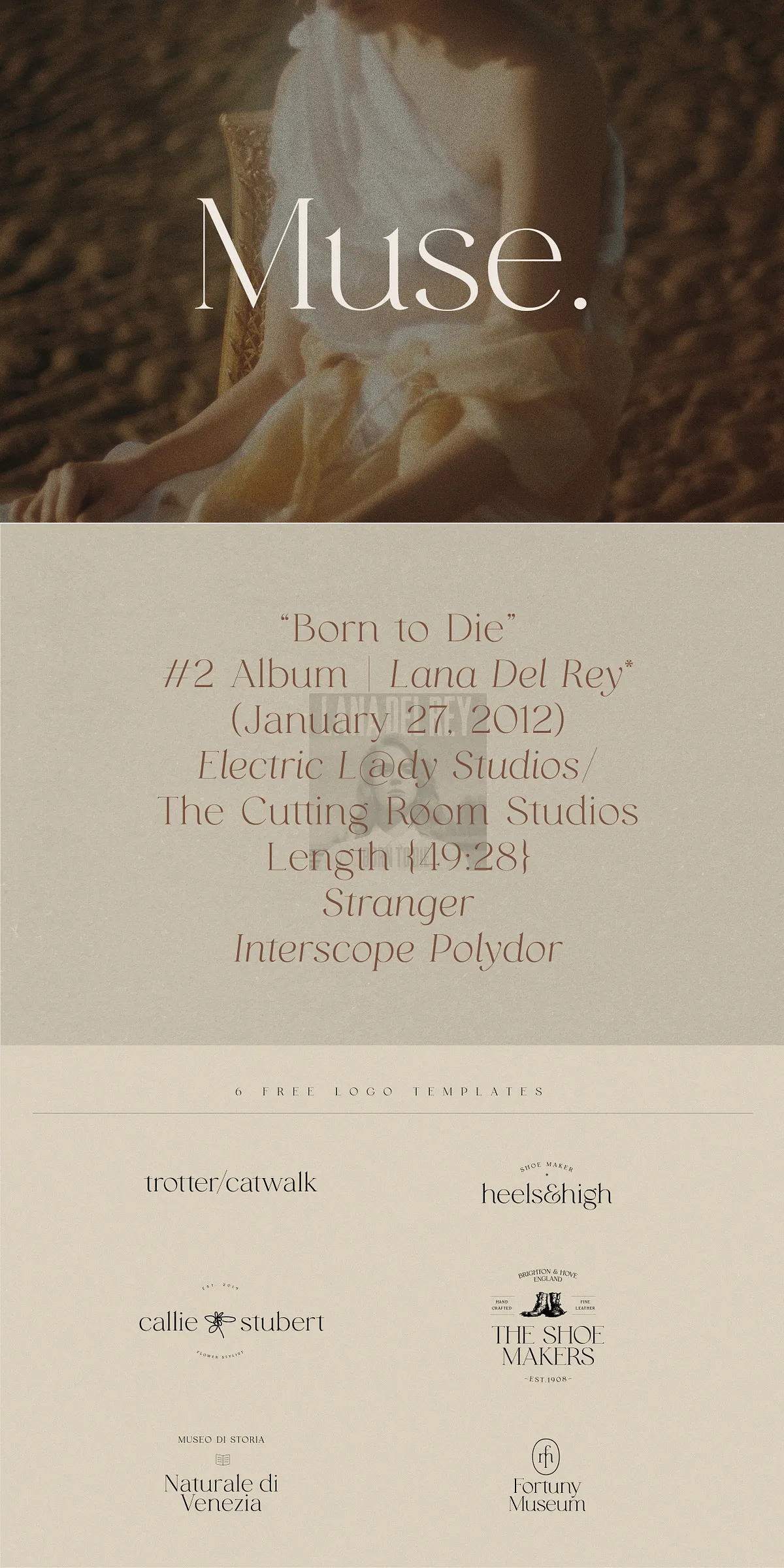 Muse - Chic Display Serif - Inkytype - Type Design Resources