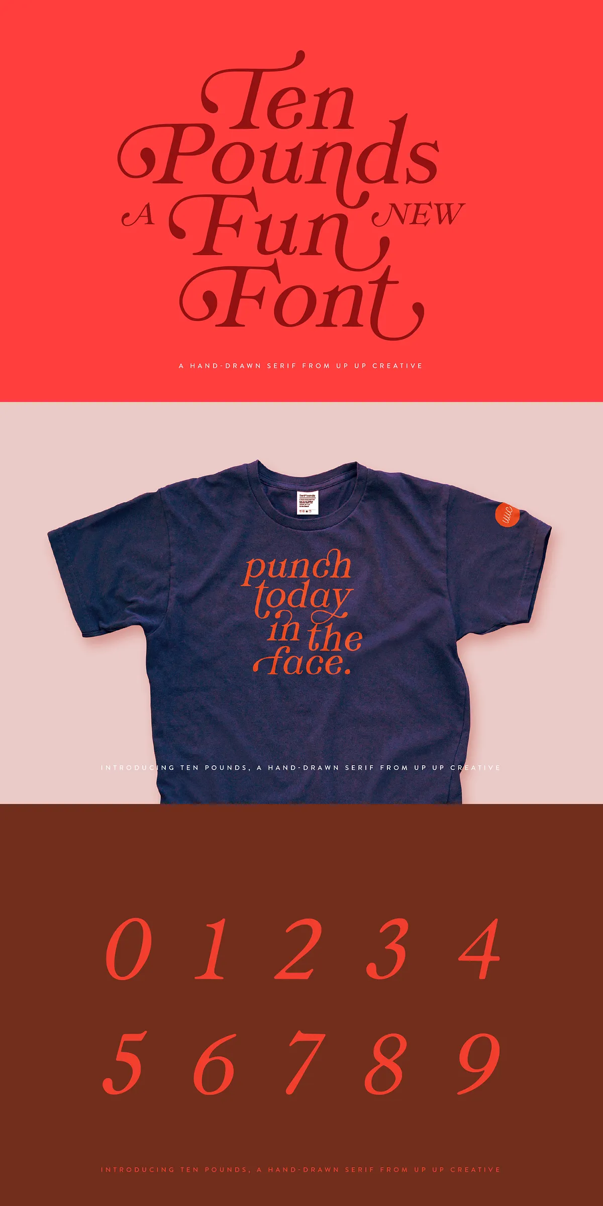 Ten Pounds, A Hand-Drawn Font - Inkytype - Type Design Resources