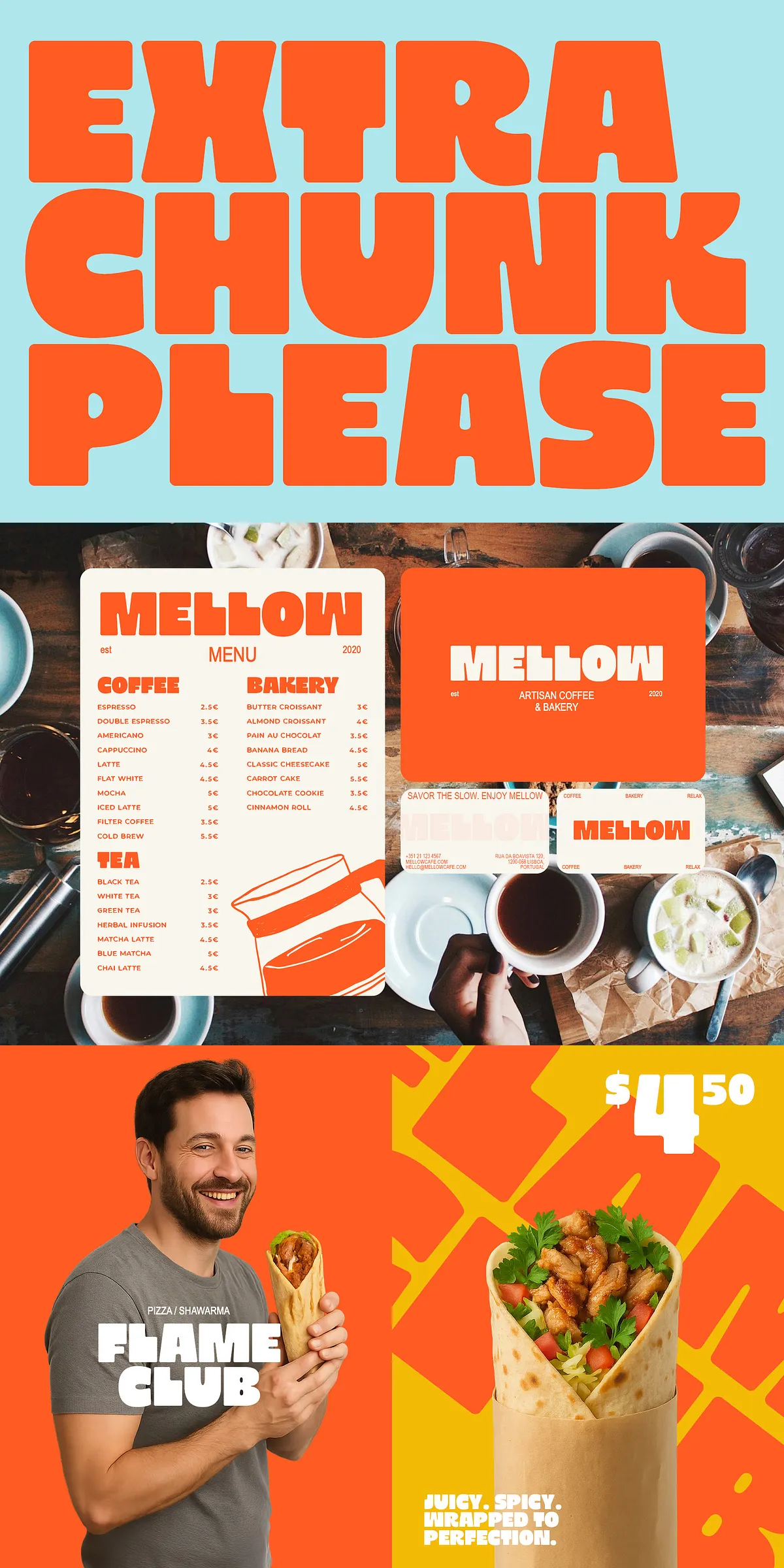 Extra Chunk Please Ultra Bold Sans - Inkytype - Type Design Resources