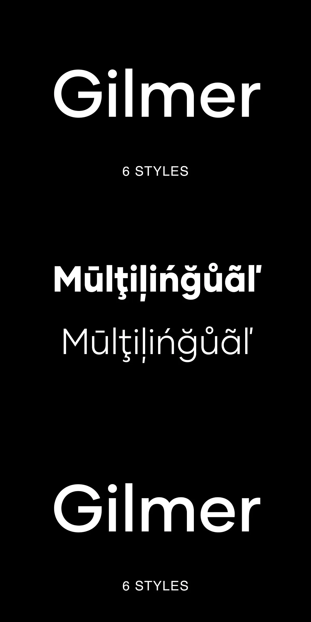 Gilmer – Geometric Sans Serif - Inkytype - Type Design Resources