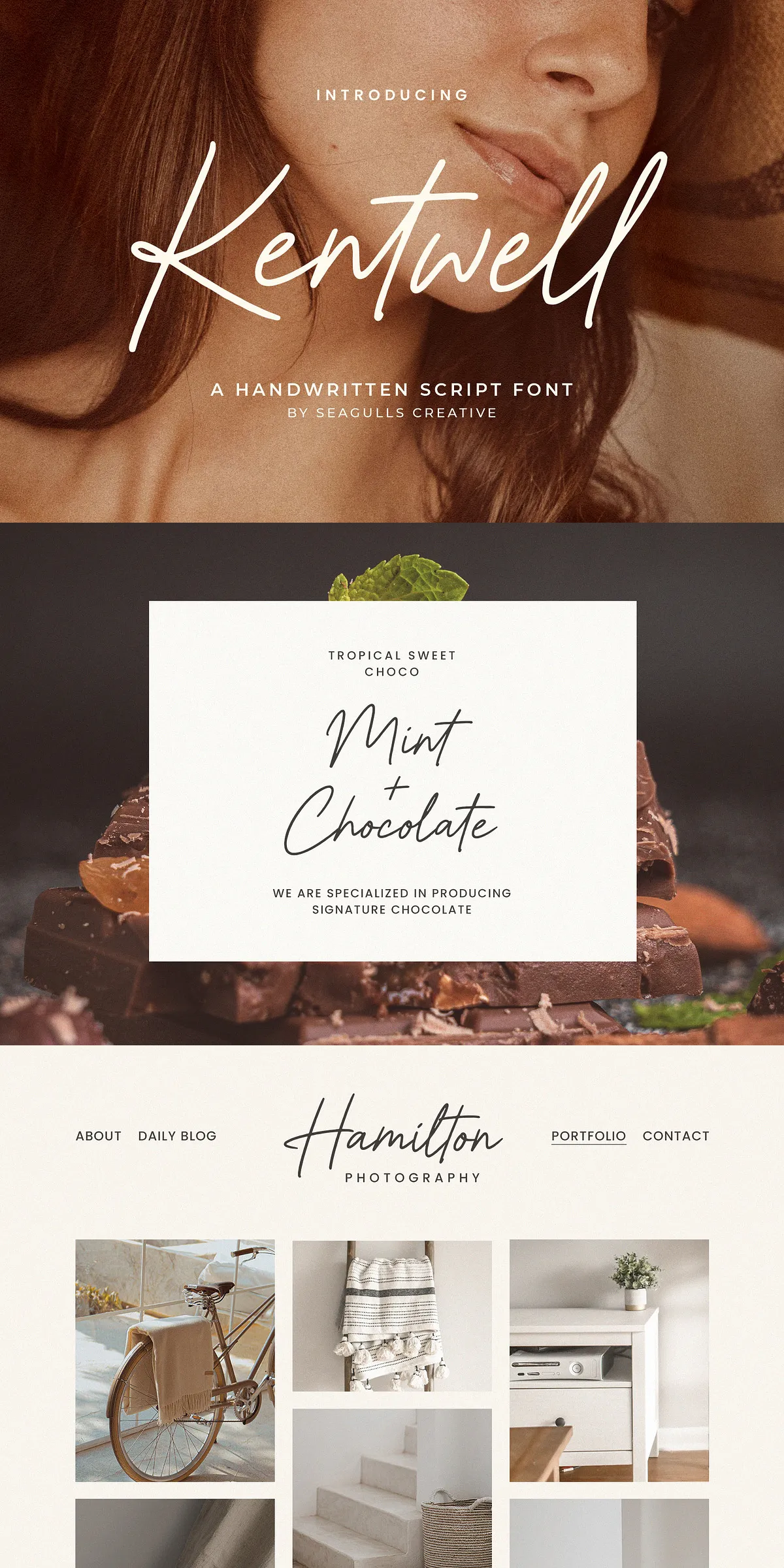 Kentwell Handwritten Font - Inkytype - Type Design Resources