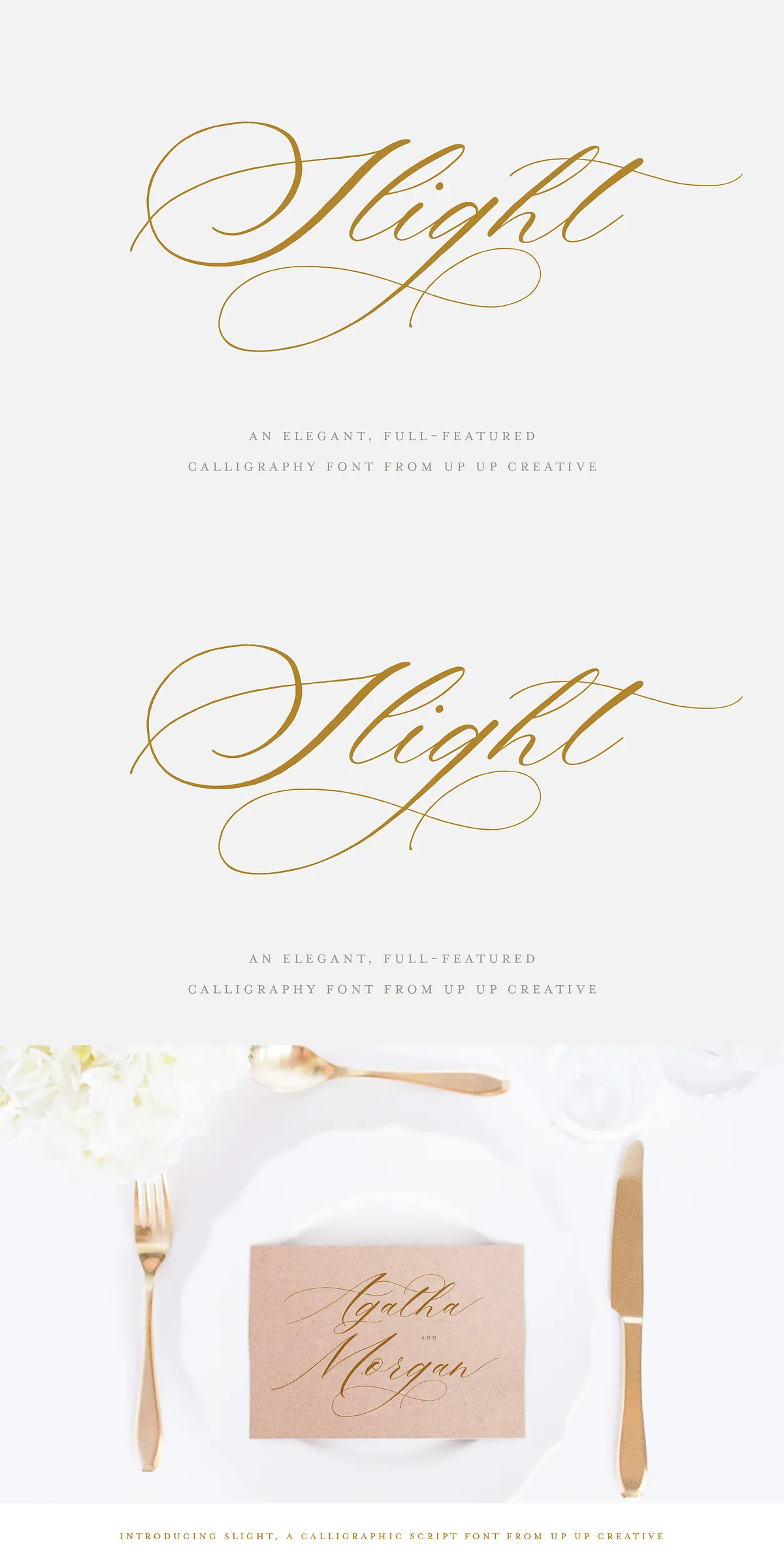 Slight, A Calligraphy Font - Inkytype - Type Design Resources