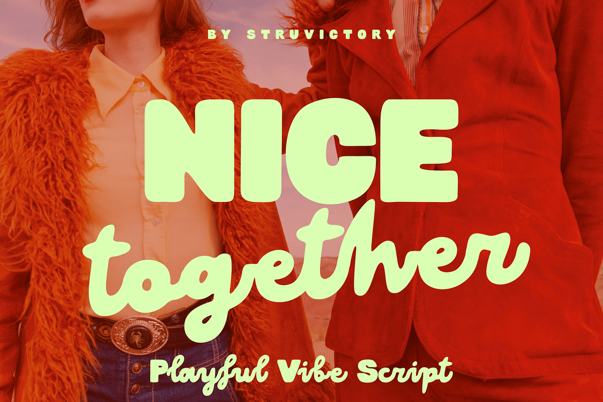 Nice Together Playful Vibe Script - Inkytype - Type Design Resources