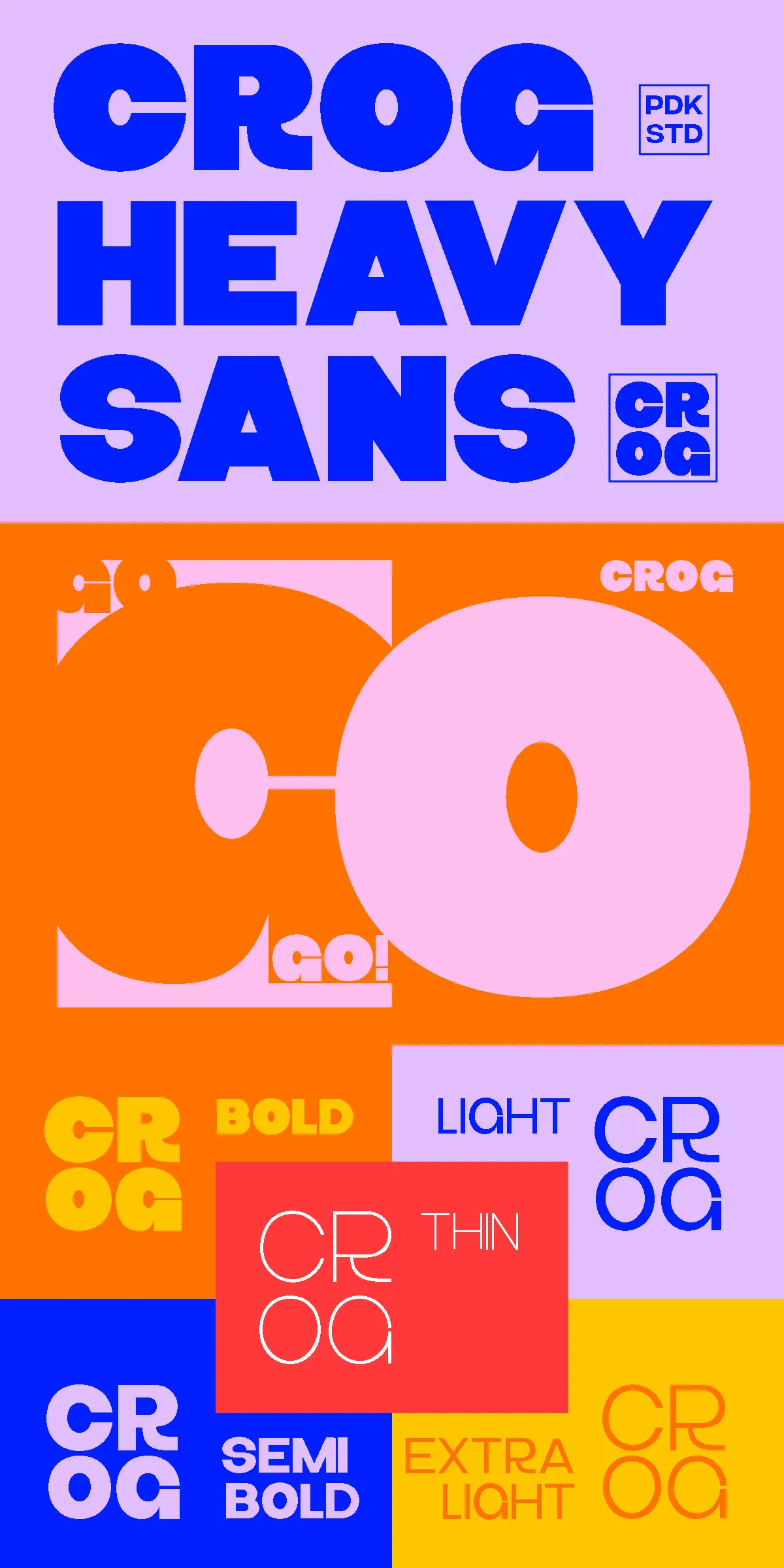 Crog - Chunky Heavy Sans - Inkytype - Type Design Resources